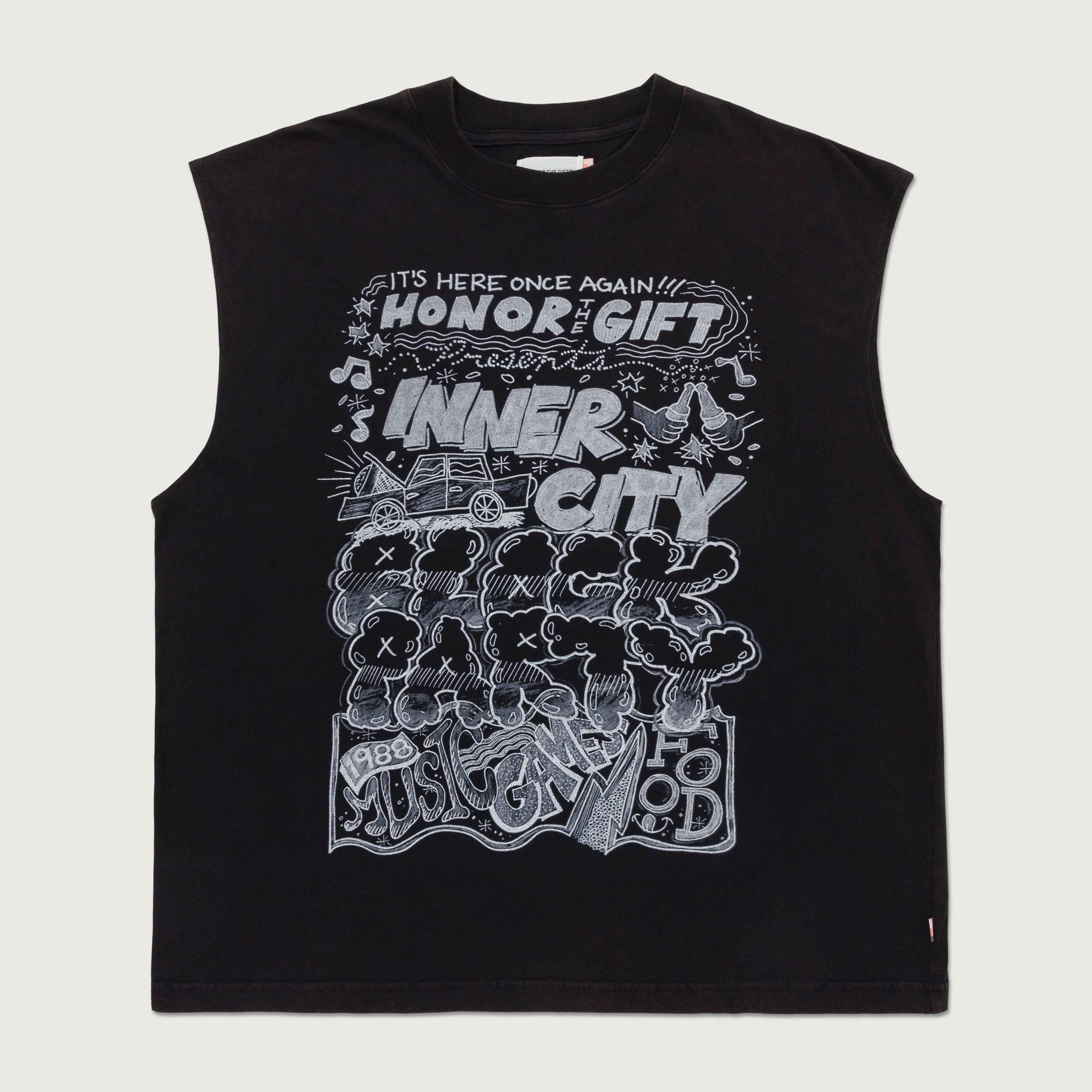 Block Party Cut-Off - Black – Honor The Gift